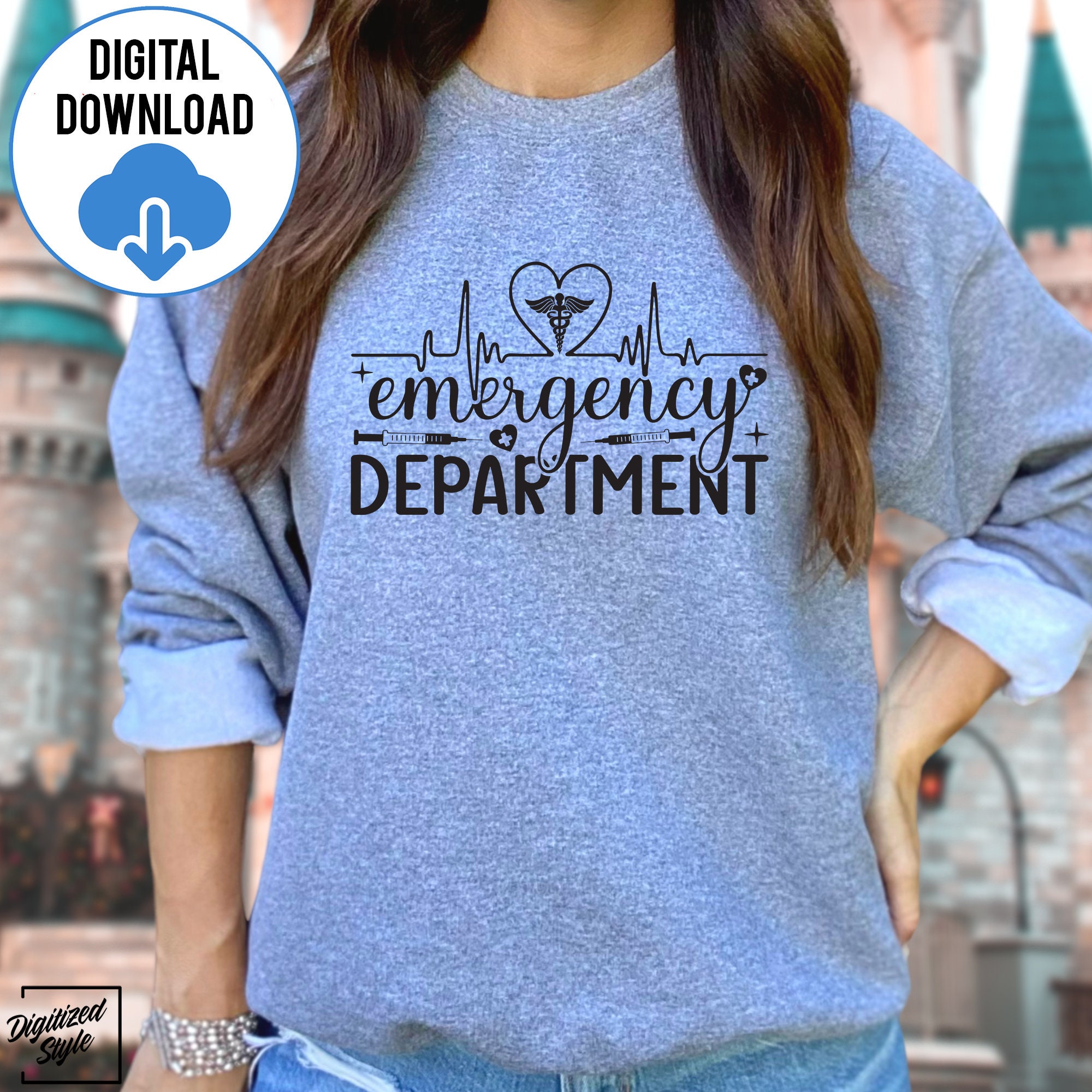 Emergency Department SVG PNG, ER Nurse Svg, Emergency Nurse Svg ...