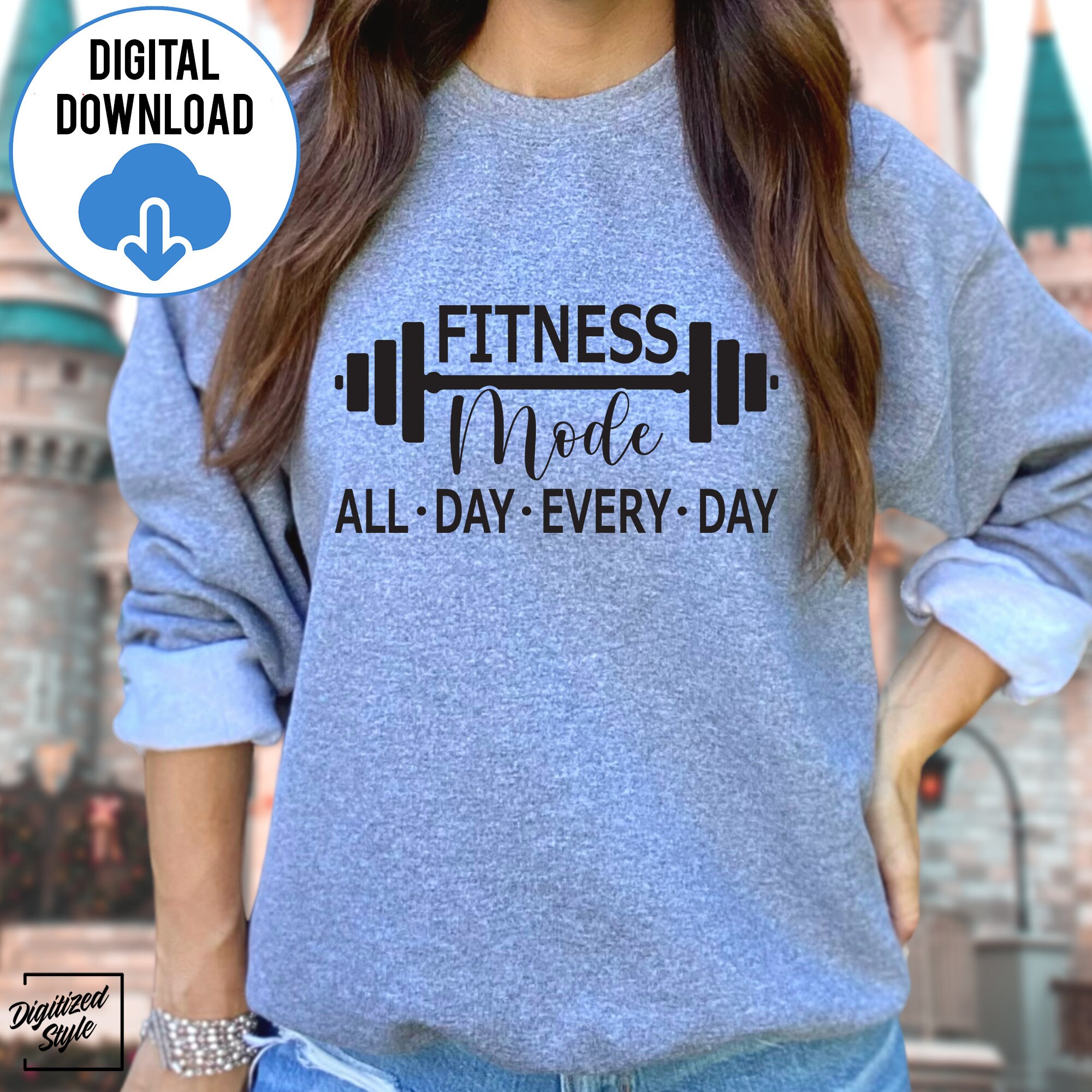 Fitness Mode SVG Cut File, Workout Svg, Exercise Quotes, Fitness ...