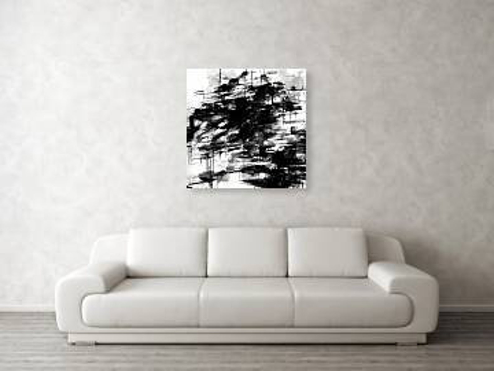 I Can Do That -- Abstract, Black and White, Chaotic, Lines, Patterns, Movement, Dynamic ...