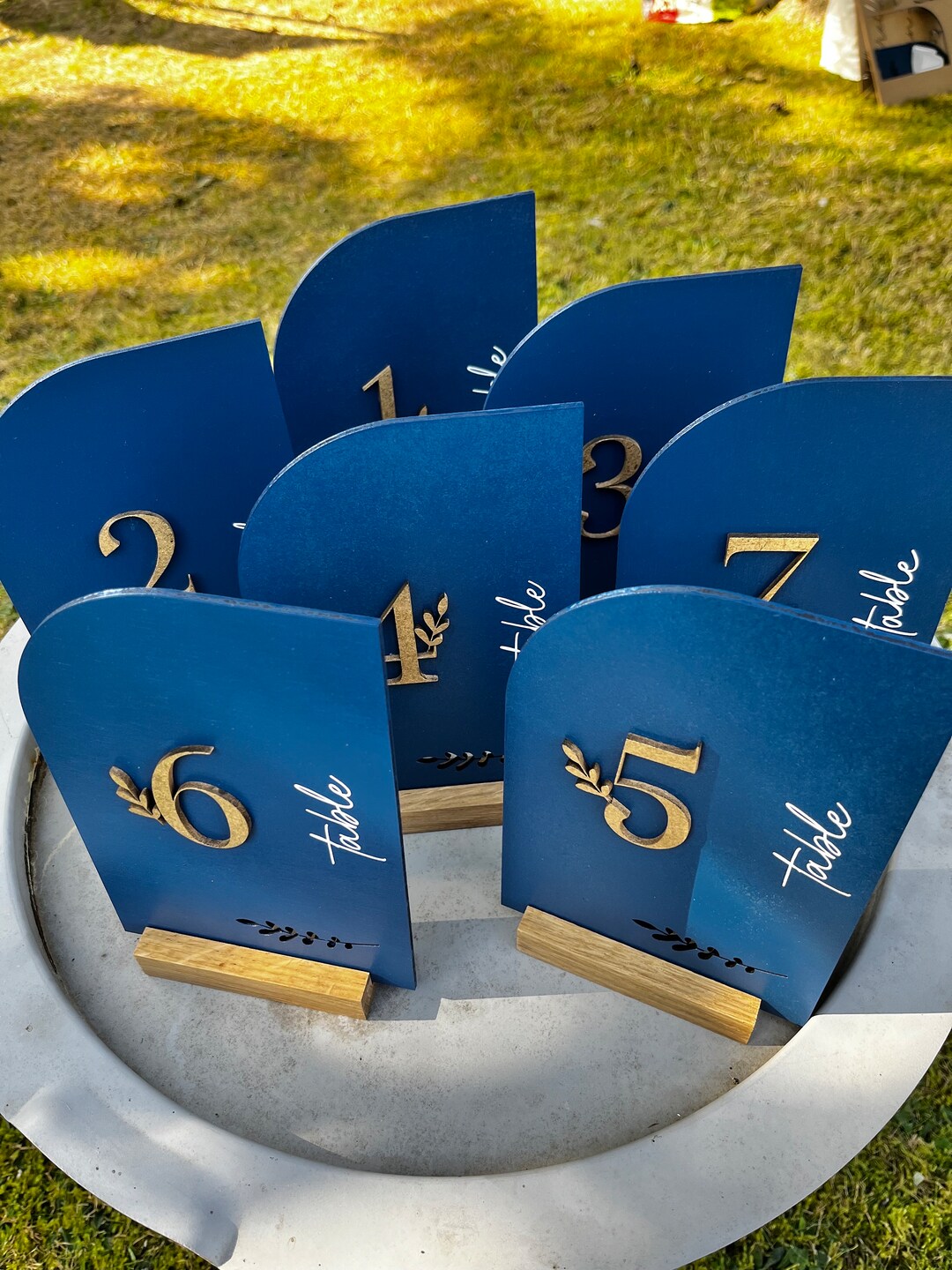 Wedding and Other Event Table Markers - Etsy