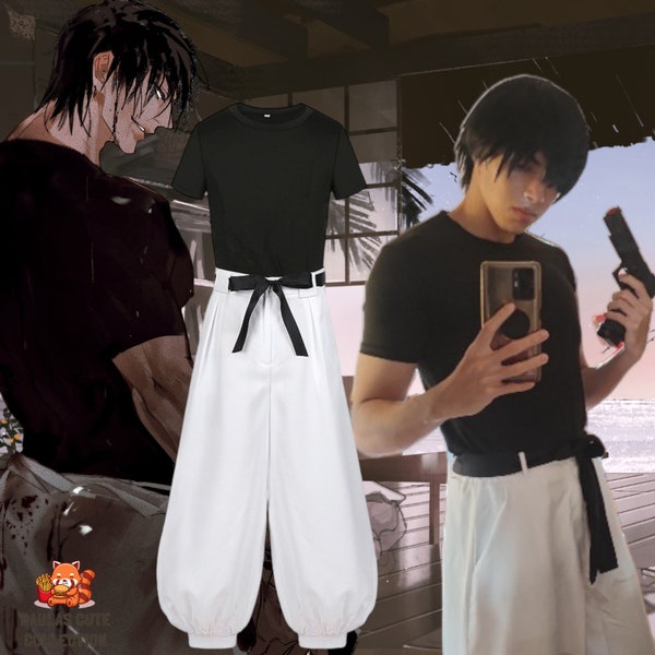 Toji Fushiguro Pants - Etsy