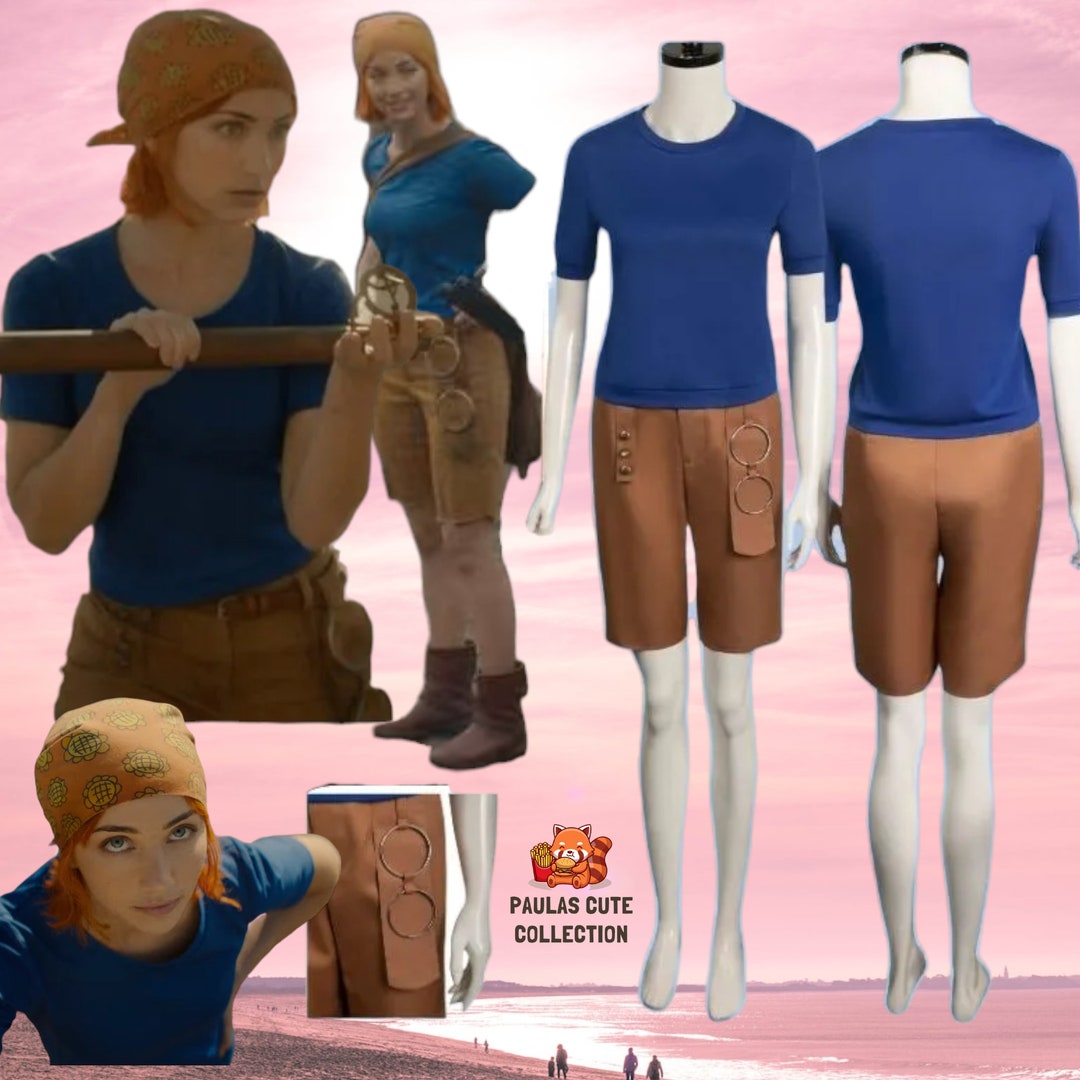 Emily Rudd-inspired Nami Cosplay Costume Set With Bandana - Etsy