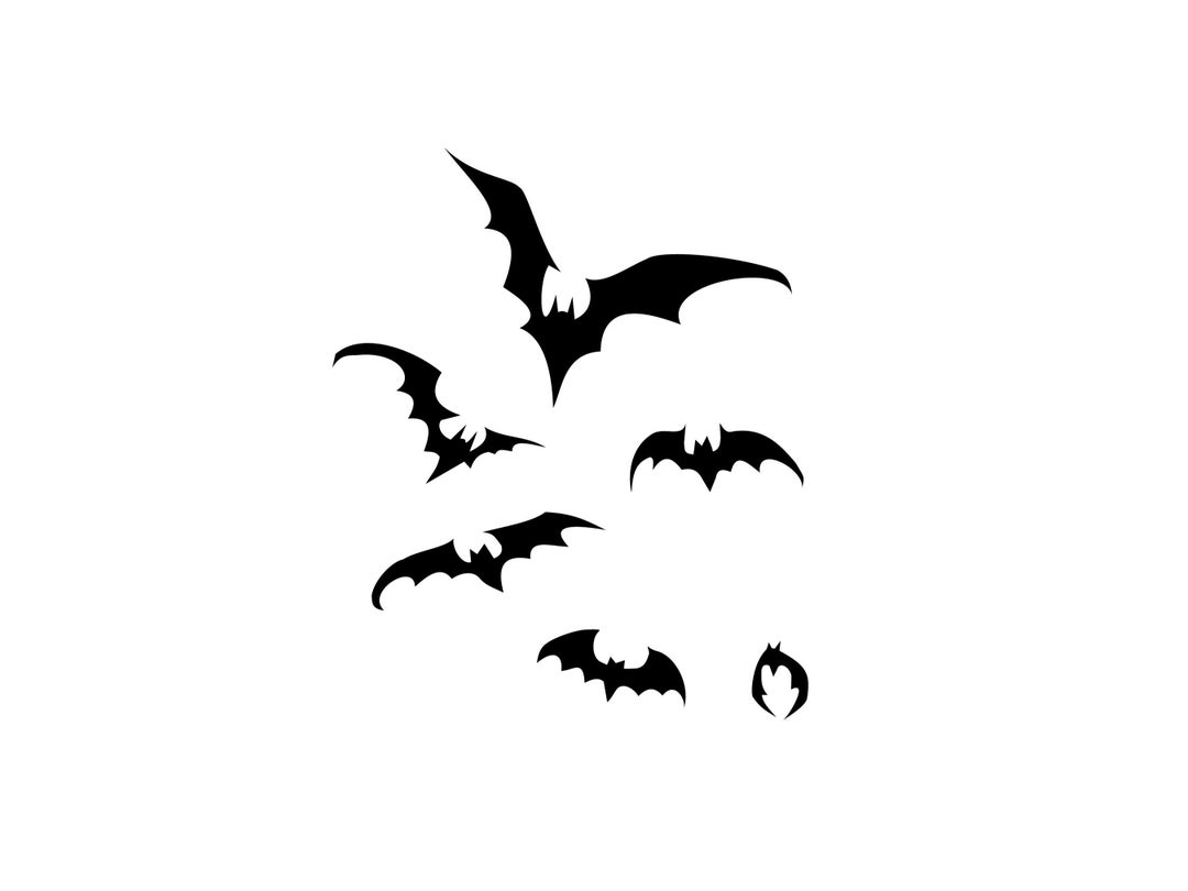 Spooky Bats Bundle Digital Designs Svg Png Jpg Eps Dxf - Etsy