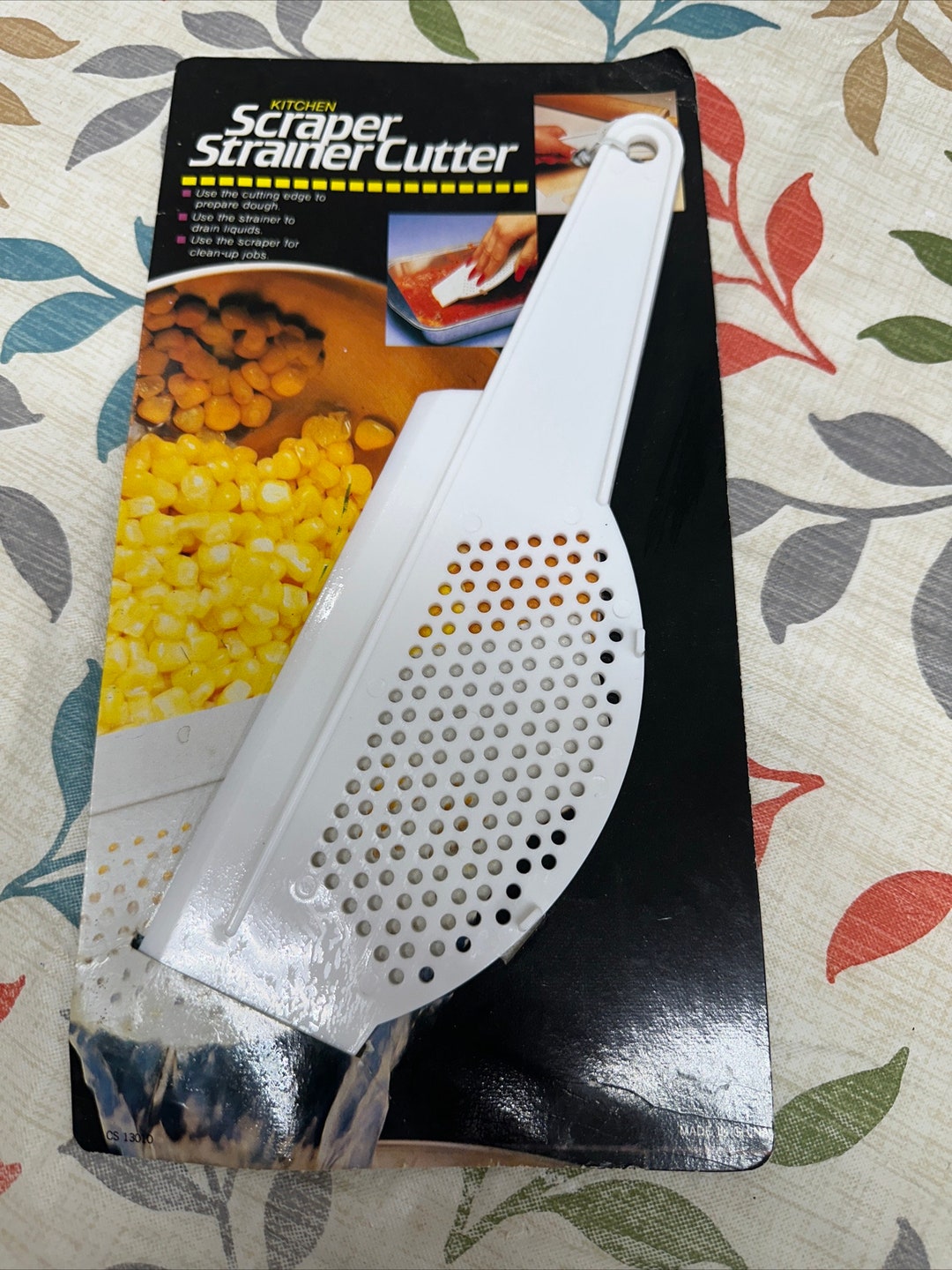 Vintage Kitchen Strainer Scraper Tool New - Etsy