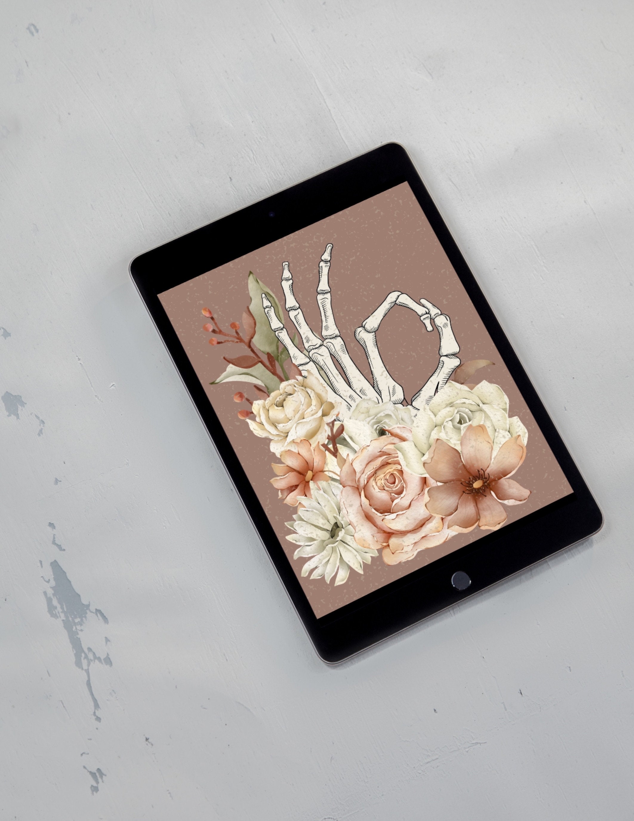 Skeleton Hand Wall Art Printable Poster Digital Print - Etsy