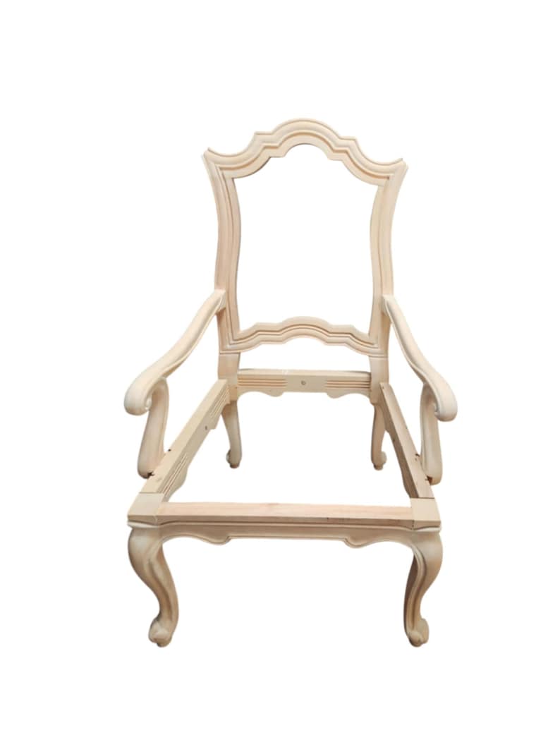 2 Unfinished / Unfinished Chair Frames - Etsy