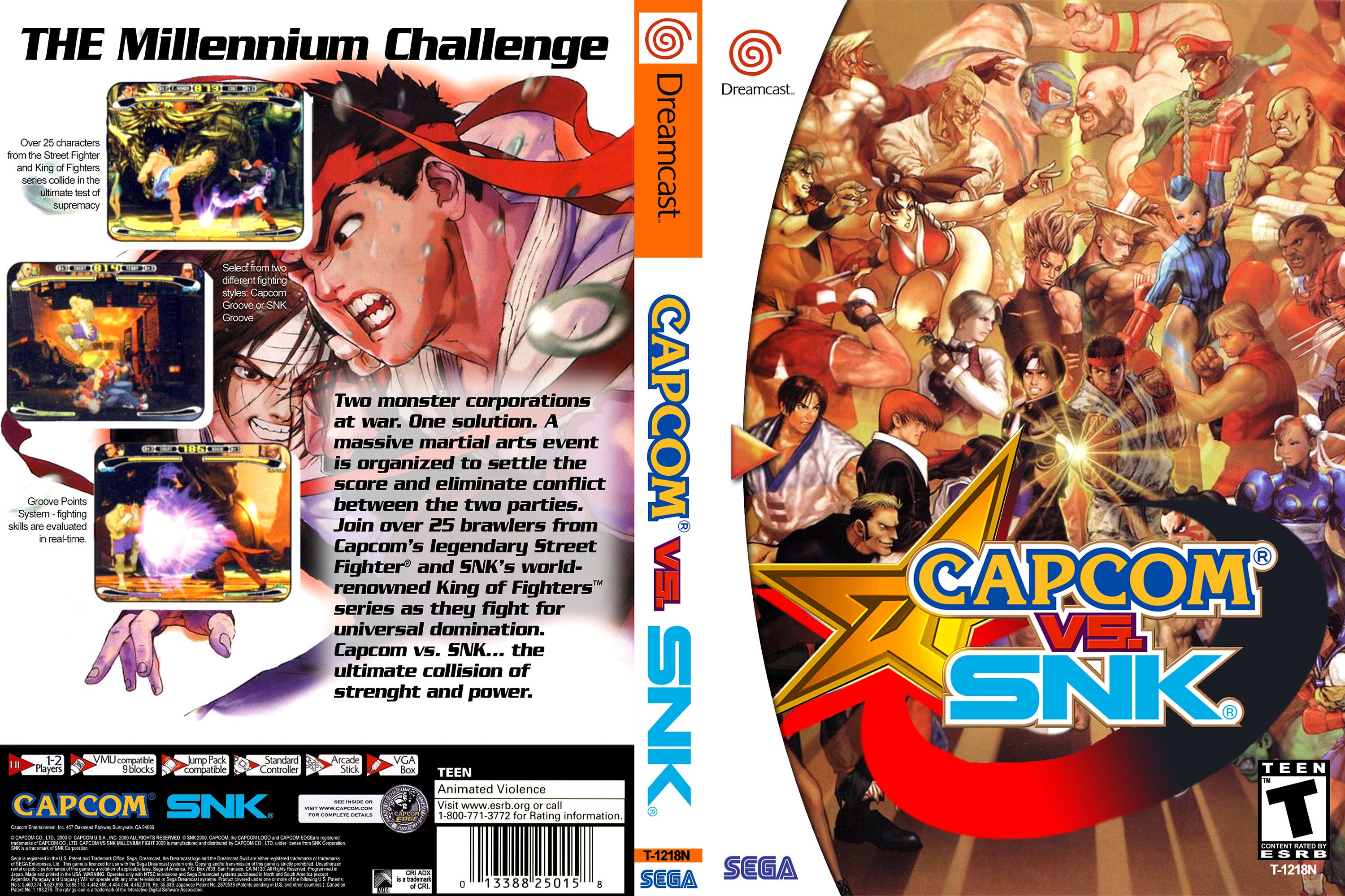 Capcom Vs Snk Poster