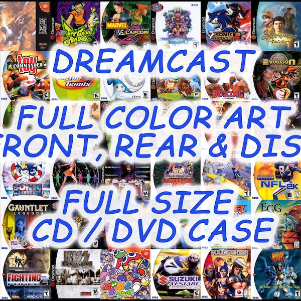 Dreamcast Cases - Etsy