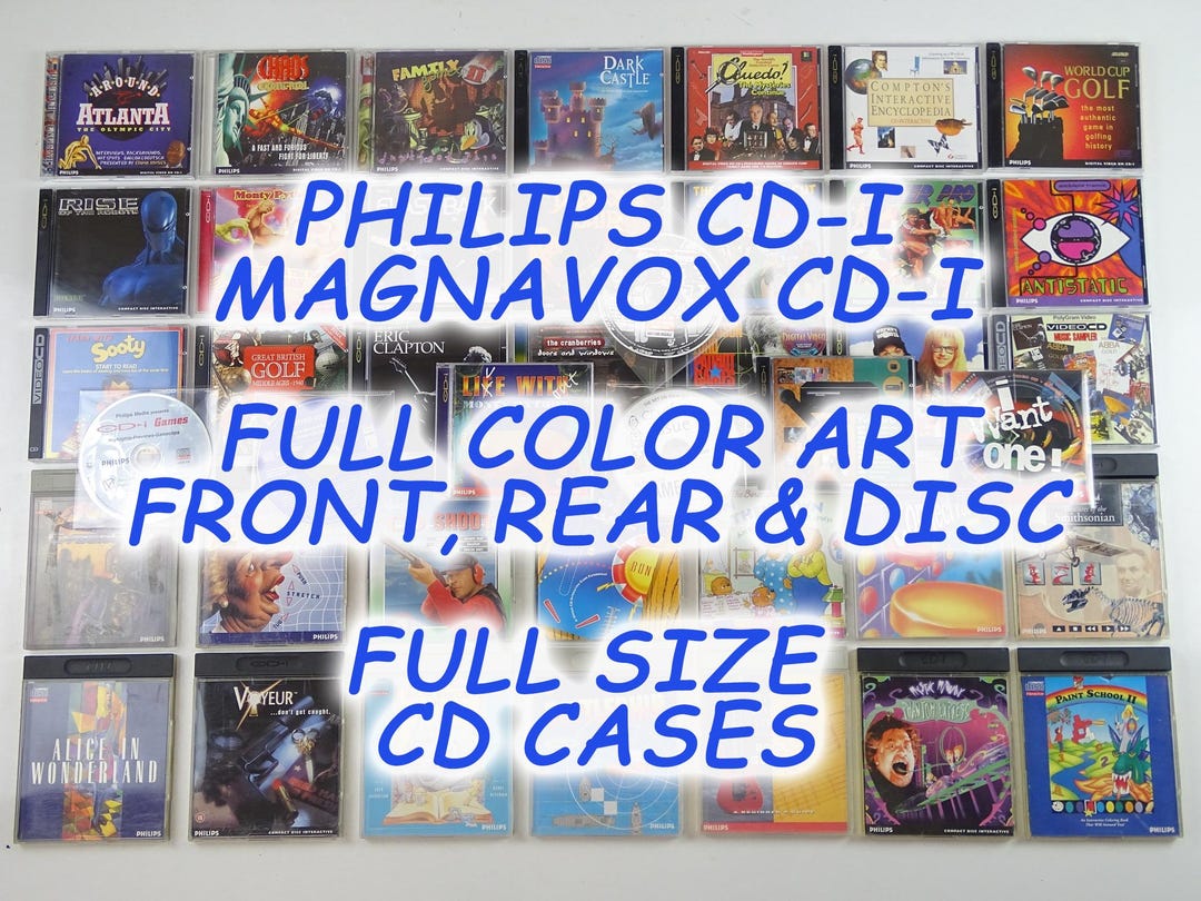 Philips Cd-i Games: You Choose - Etsy