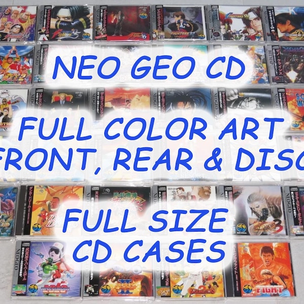 Neo Geo Cd Library - Etsy