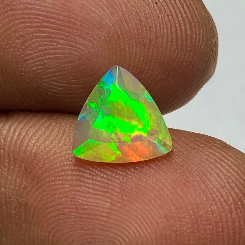 Faceted Opal - Etsy