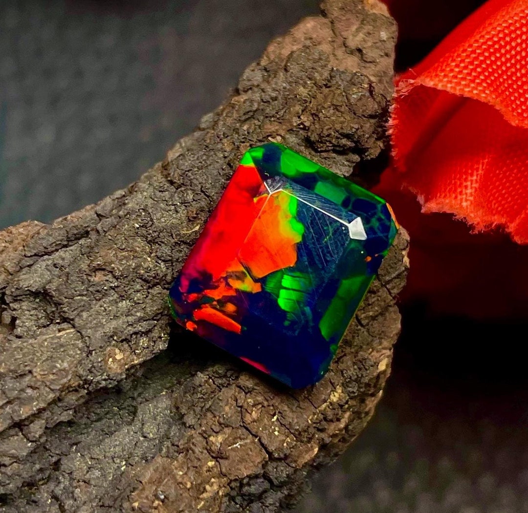 AAA Grade Opal - Ethiopian Welo Opal - Loose Black Opal Gemstone ...
