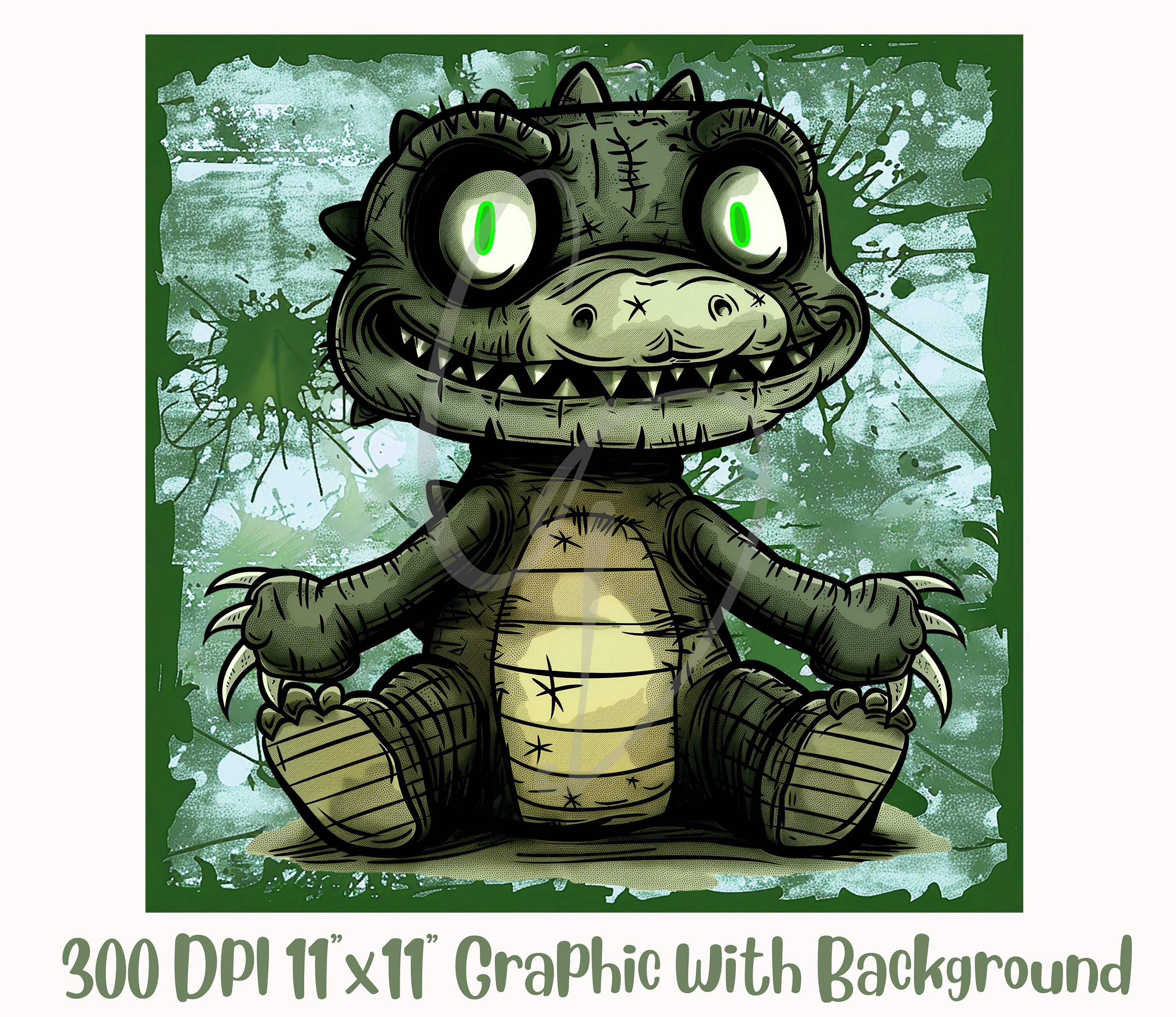 Goofy Gator PNG – Alligator Clipart, Tumbler/t-shirt Design (digital ...