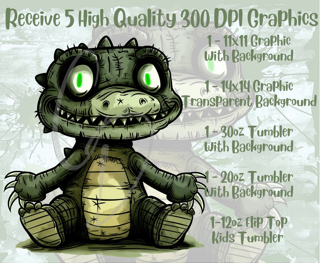 Goofy Gator PNG – Alligator Clipart, Tumbler/t-shirt Design (digital ...