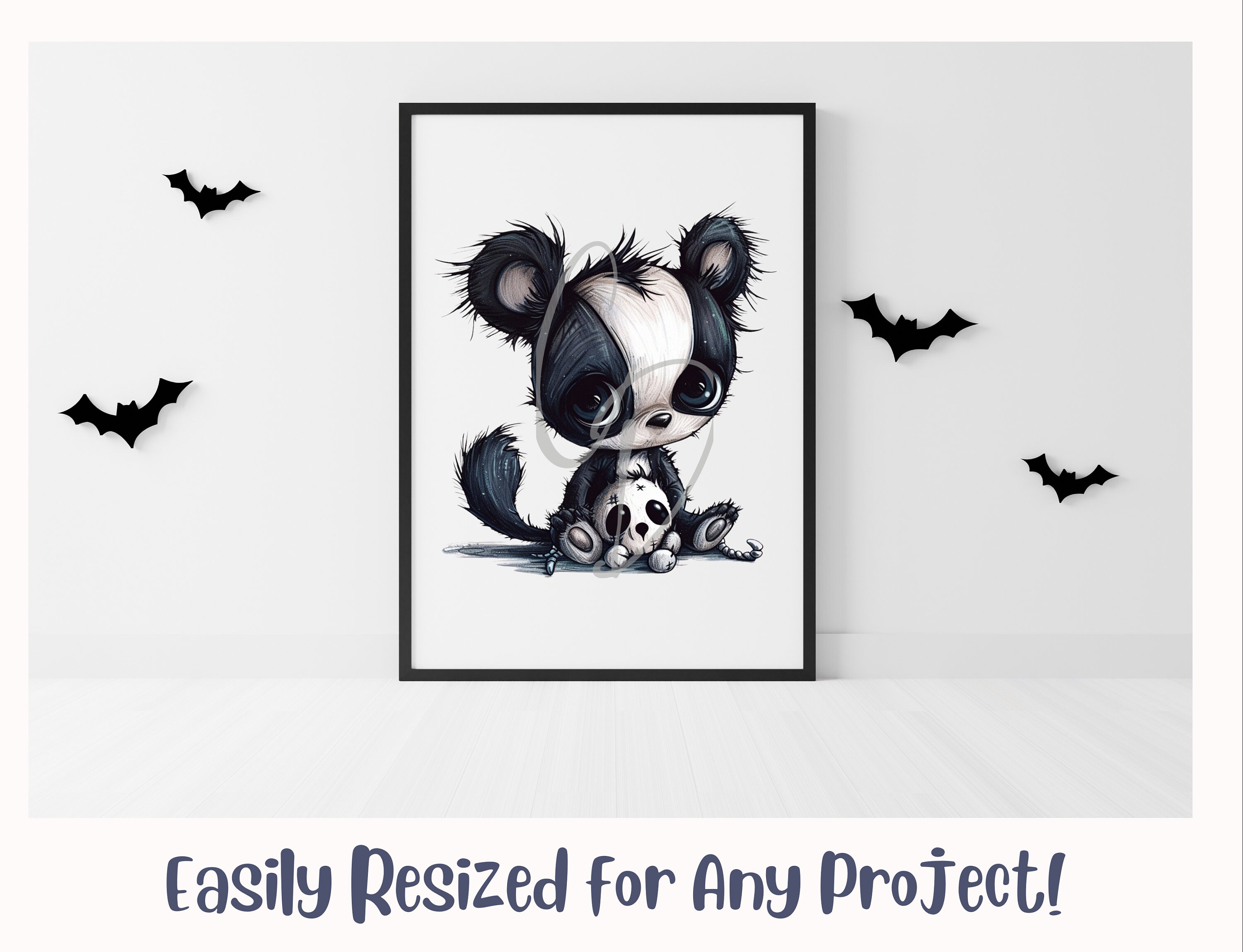 Cute Pouty Goth Baby Skunk PNG - Adorable - Sublimation Design - 12oz ...