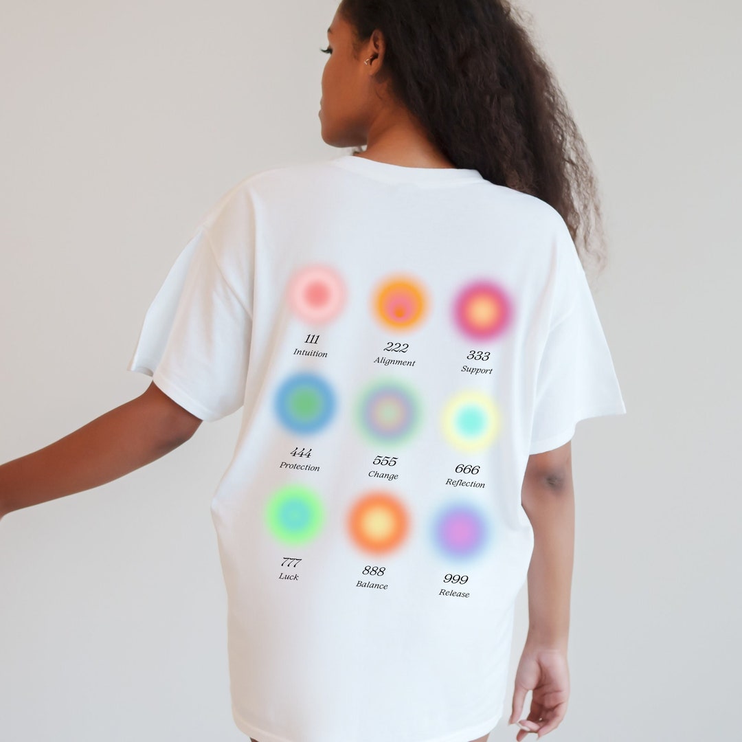 Angel Number Shirt, Aesthetic Vintage Shirt, Trendy Pinterest Tee ...