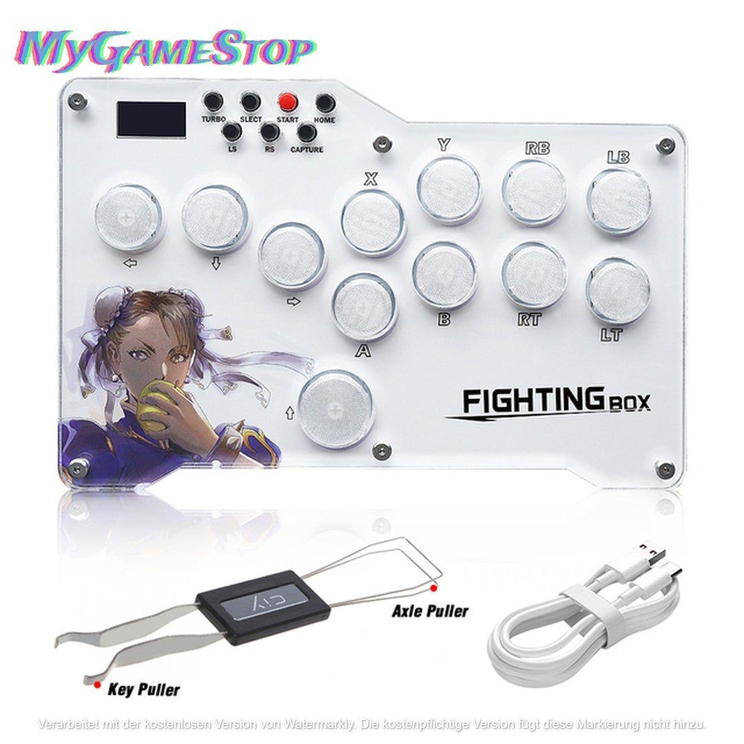 Flatbox Hitbox Controller With MX Cherry Buttons Compatible - Etsy