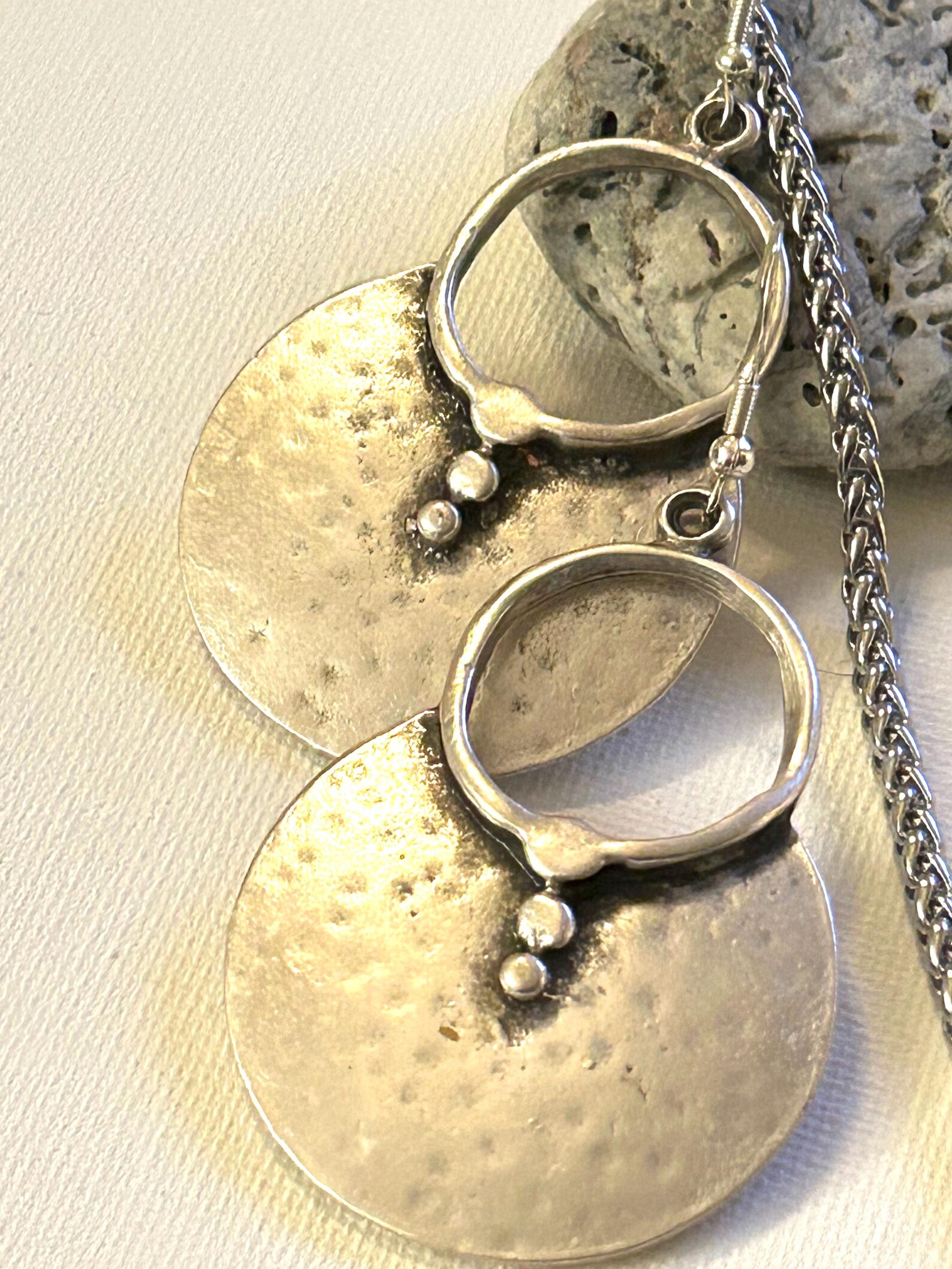 Boho Set Necklace Earrings Set, Stainless Steel Jewelry, Zamak Antique ...