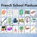 French School Flashcards, Beginner French Classroom Vocabulary ...