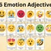 French Emotion Flashcards, French Adjective Vocabulary, Homeschooling ...