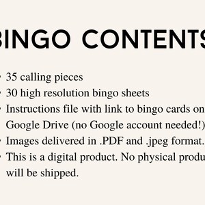 Spring Bingo, 30 Printable Bingo Cards, Fun Spring Activity for Kids ...