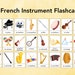 French Instrument Flashcards, French Music Vocabulary, Montessori ...
