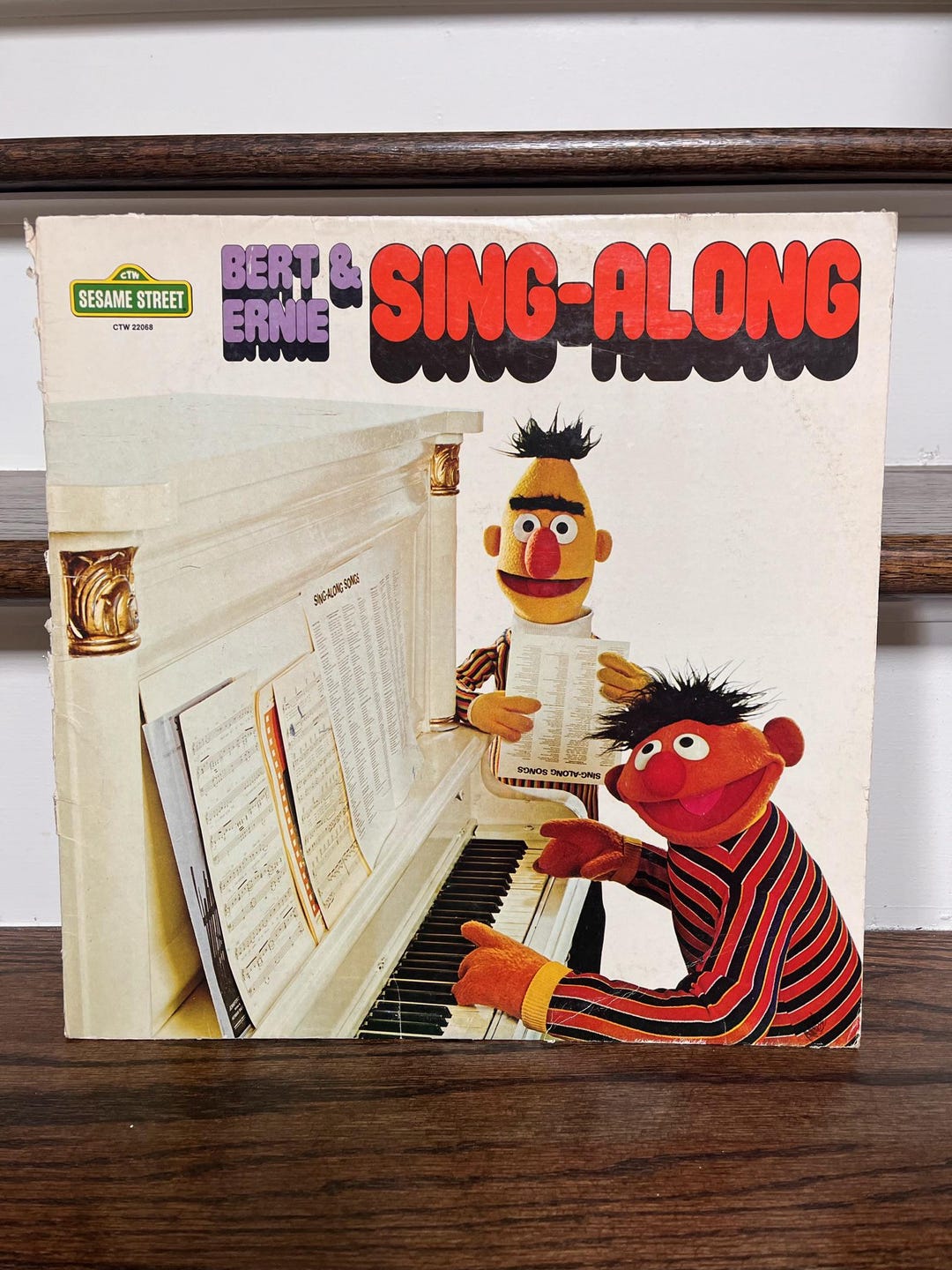Bert & Ernie Sing-along 1975 Vinyl LP Sesame Street CTW 22068 - Etsy
