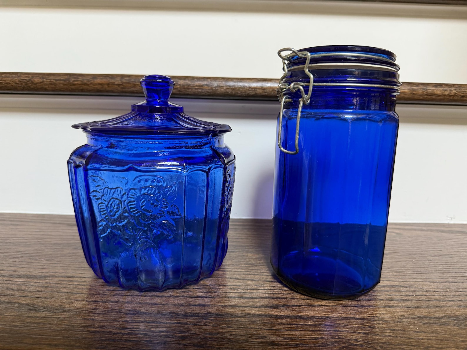 You Pick: Cobalt Blue Kitchen Canisters / Cookie Jars - Anchor Hocking ...