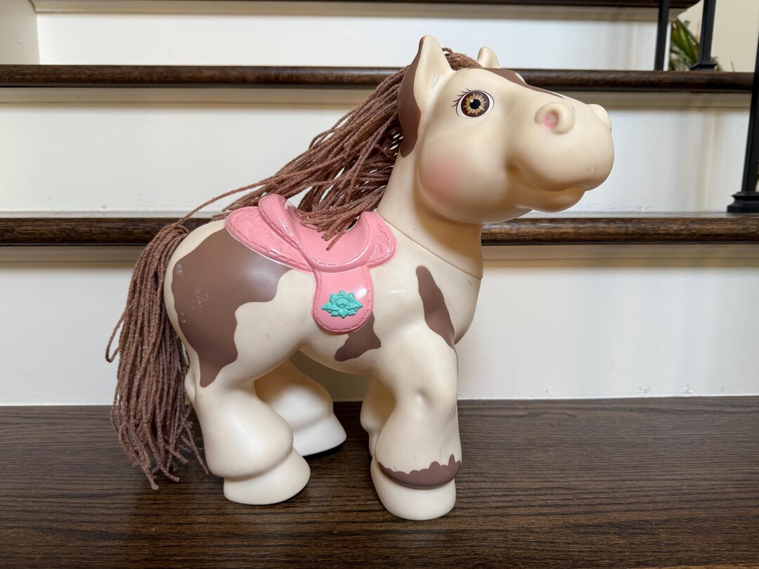 1992 Pony Cabbage Patch Kids Crimp N Curl Pinto Horse Toy Vintage 90s ...