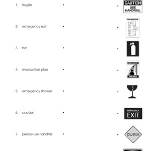 160 SURVIVAL SIGNS, Symbols and Words: Life Skills Lessons and ...