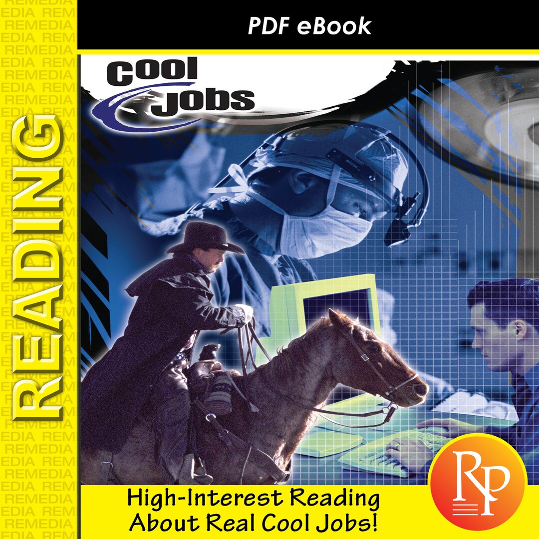 High Interest / Low Readability- Cool Jobs: Stories and Comprehension ...