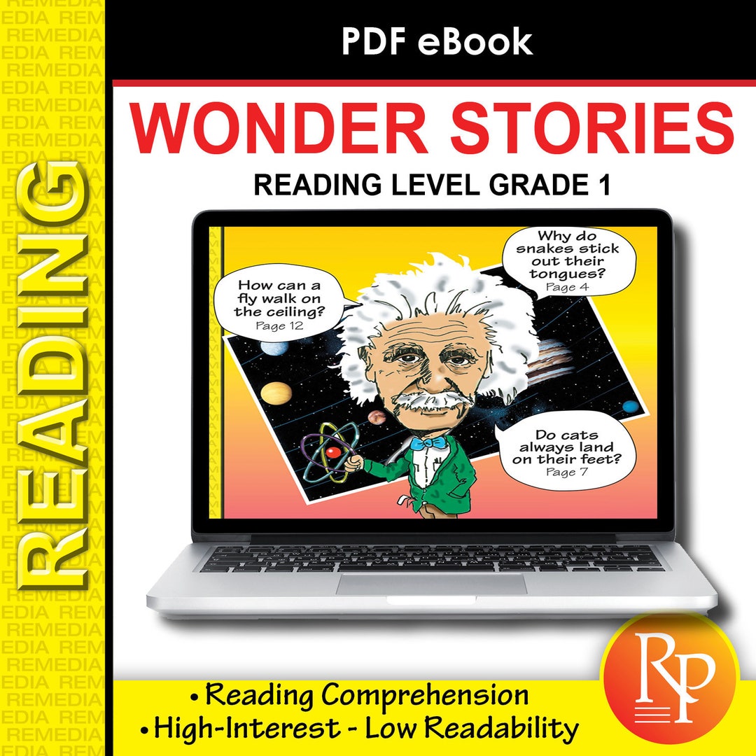 Reading Comprehension "i Wonder" Stories: Short Passages - High ...