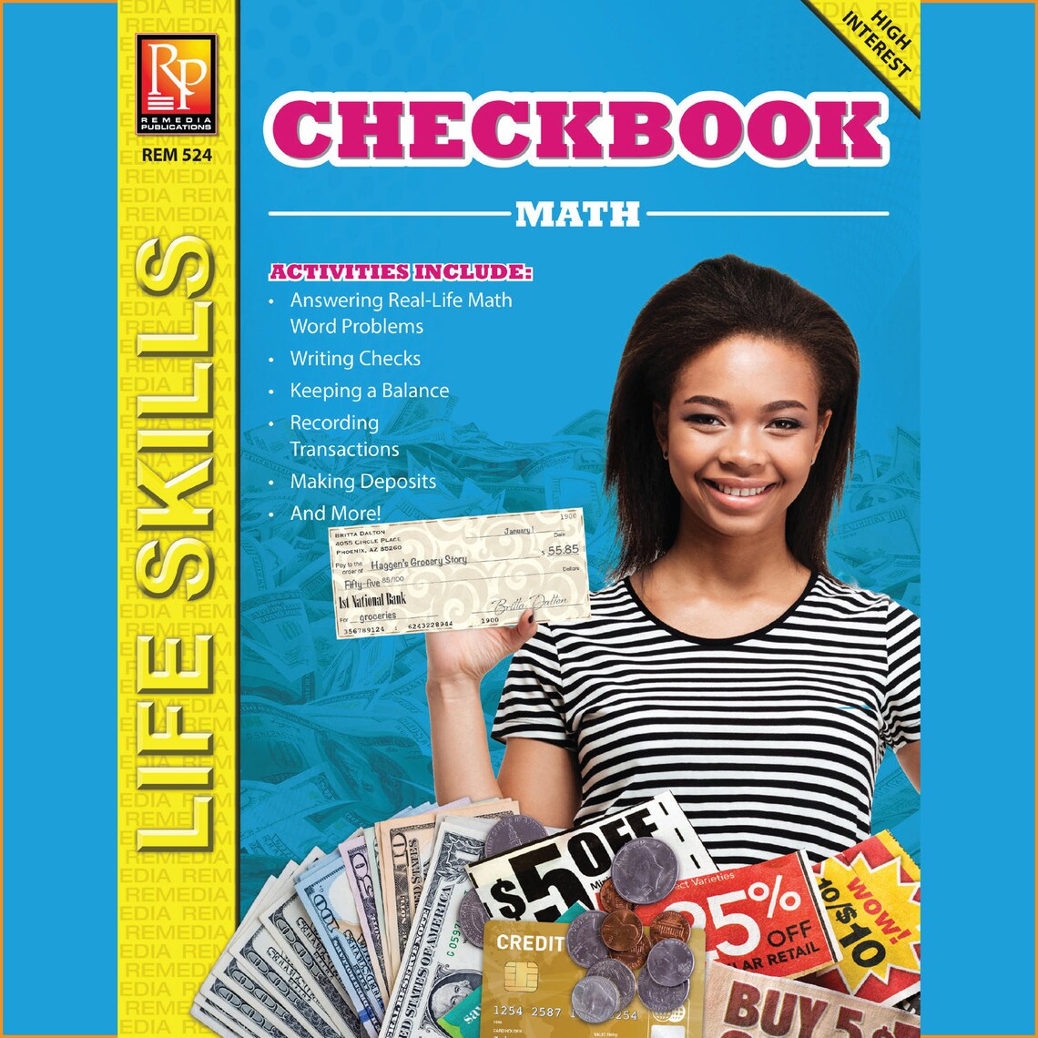 Checkbook Math: Life Skills Activities - Word Problems - Deposits ...