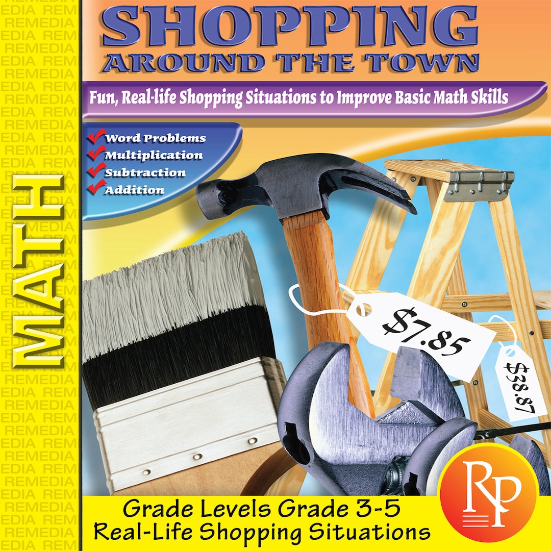 Shopping Mall Math: Consumer Math Word Problems - Money Skills - Etsy