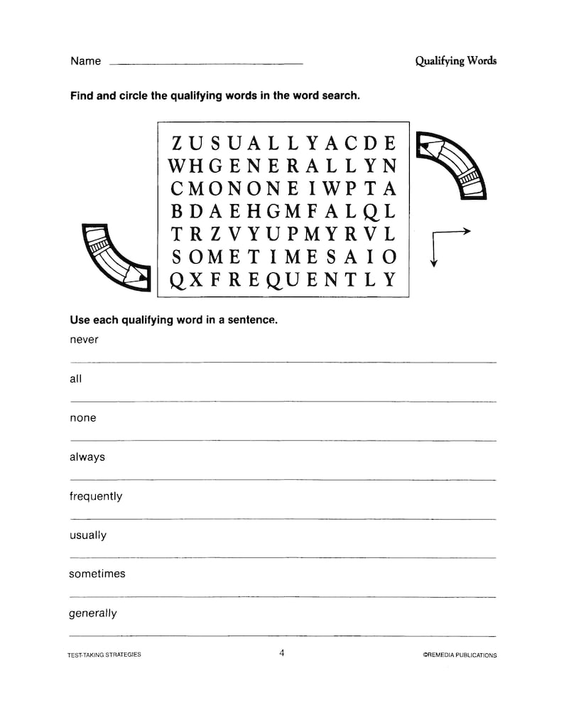 TEST TAKING STRATEGIES and Tips for Reading, Math, Language and More ...
