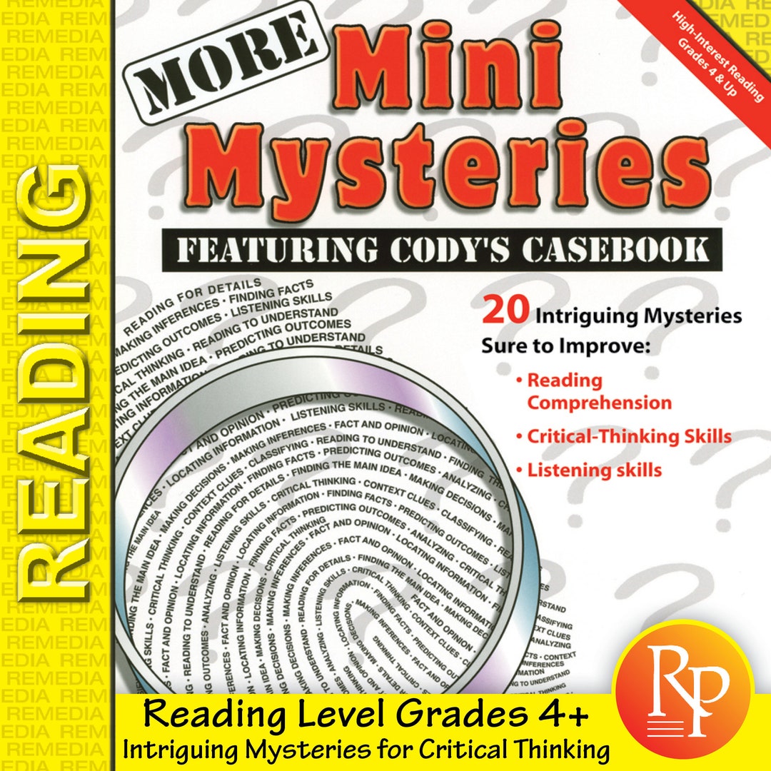 MORE MINI MYSTERIES: 20 Fun Mystery Stories & Reading Comprehension ...