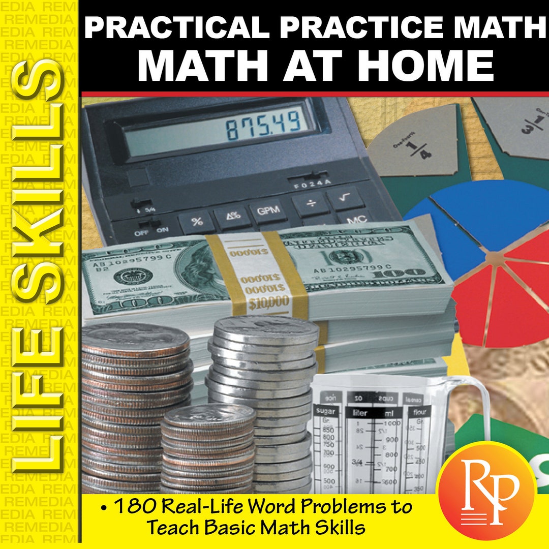CONSUMER MATH at HOME: Life Skills Word Problems - Etsy