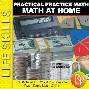 CONSUMER MATH at HOME: Life Skills Word Problems - Etsy