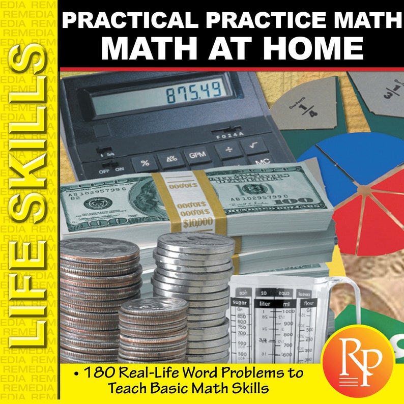 CONSUMER MATH at HOME: Life Skills Word Problems - Etsy