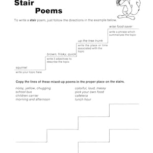 WRITING POEMS: Step-by-step - Etsy