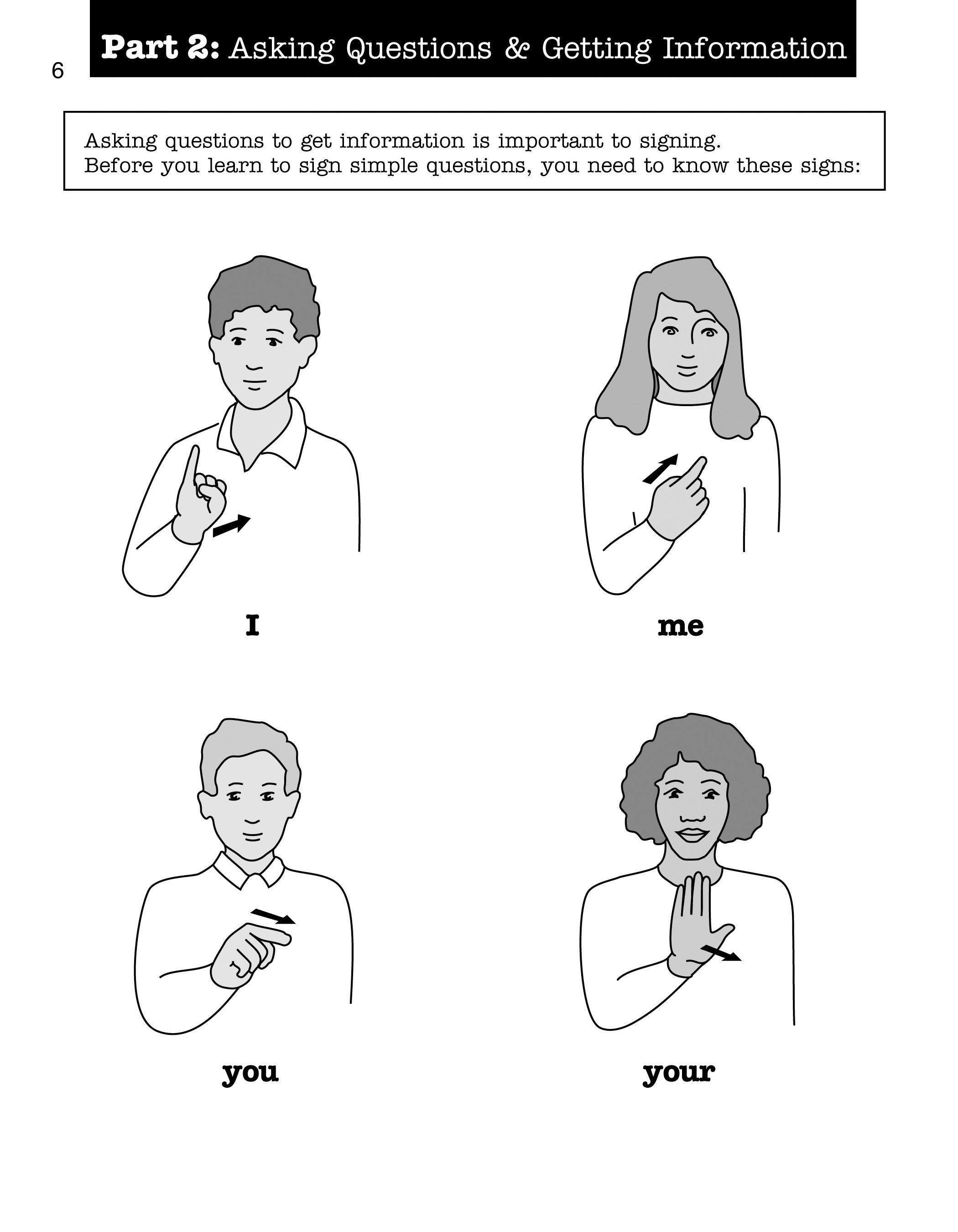Signing at School: Beginning Sign Language Lessons (ASL) - American ...