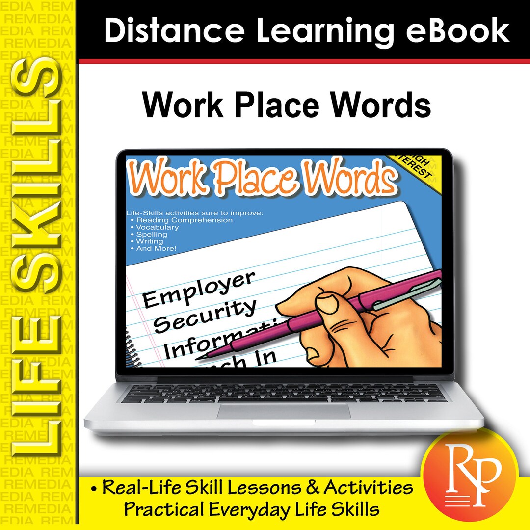 Work Place Words: Consumer Life Skills - Etsy