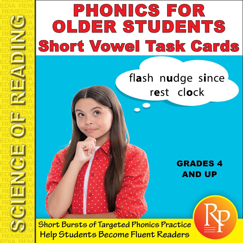 Science of Reading - Phonics for Older Students - Phonemic Awareness ...