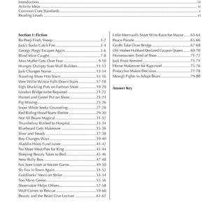 Fractured Fairy Tales & 5 Wh Questions for Reading Comprehension ...