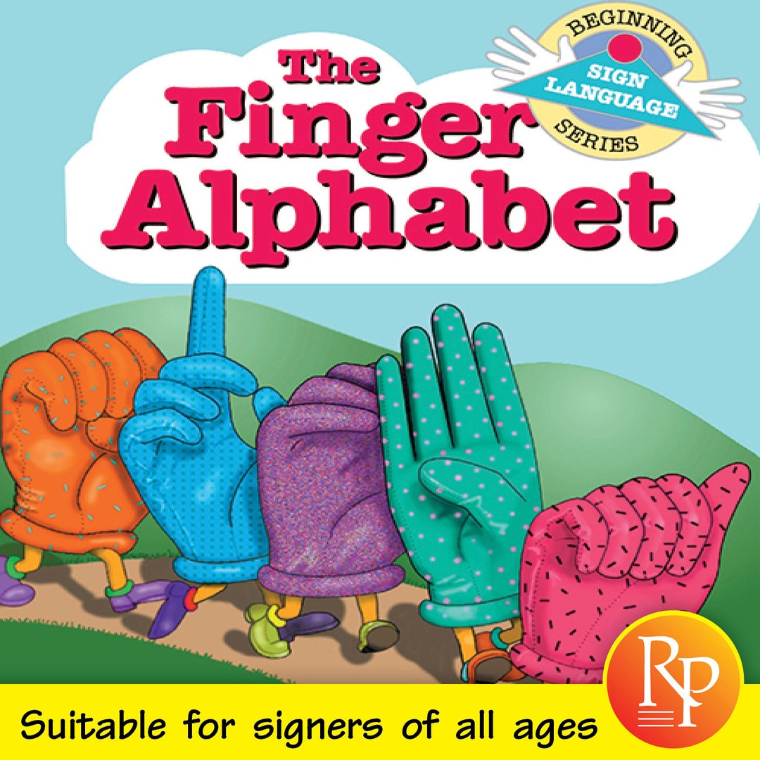 The Finger Alphabet: Beginning Sign Language - Etsy