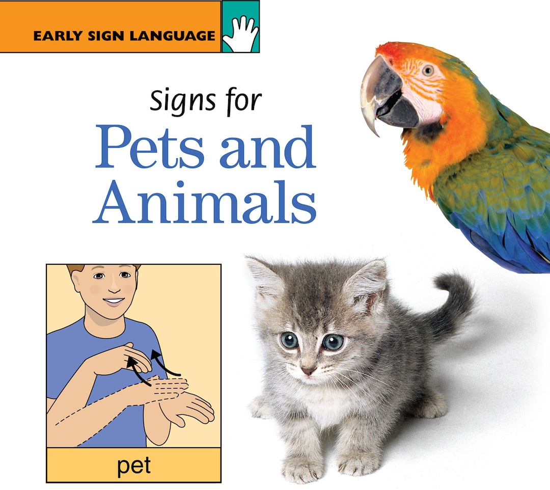 Signs for Pets and Animals: Early Sign Language - Etsy