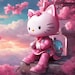 Pink Kawii Cat - Etsy