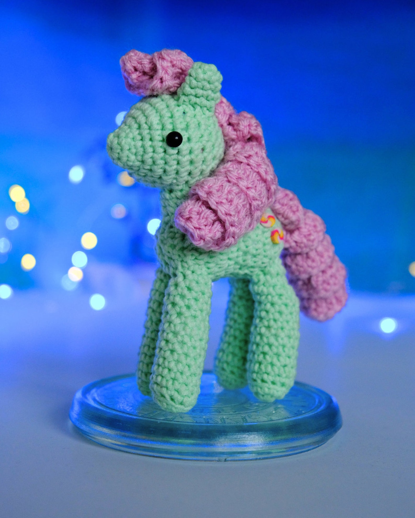 My Little Pony MLP Simple Pony Base Amigurumi Crochet Pattern - Etsy