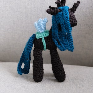 Queen Chrysalis My Little Pony MLP Simple Mini Amigurumi Crochet ...