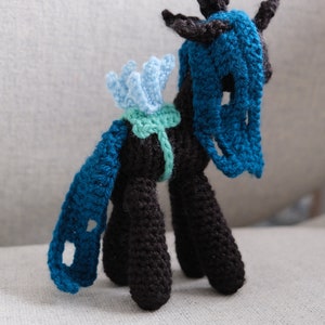 Queen Chrysalis My Little Pony MLP Simple Mini Amigurumi Crochet ...
